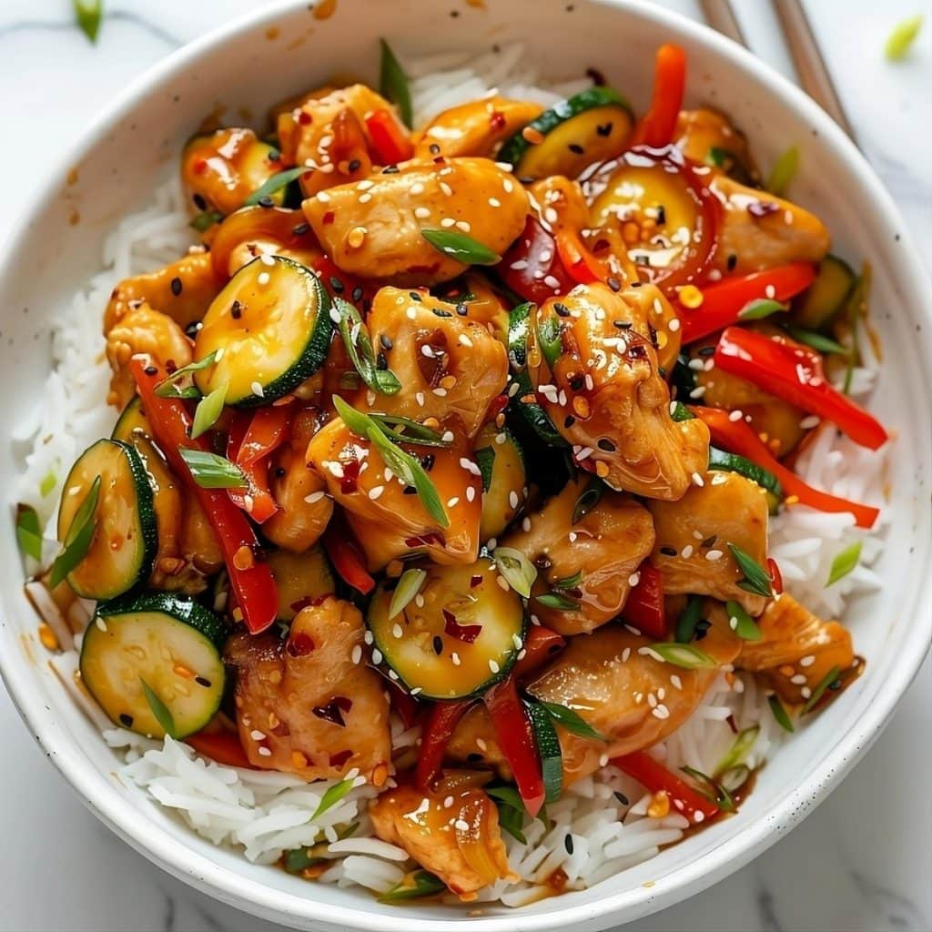 Honey Garlic Chicken Stir-Fry - Insanely Good