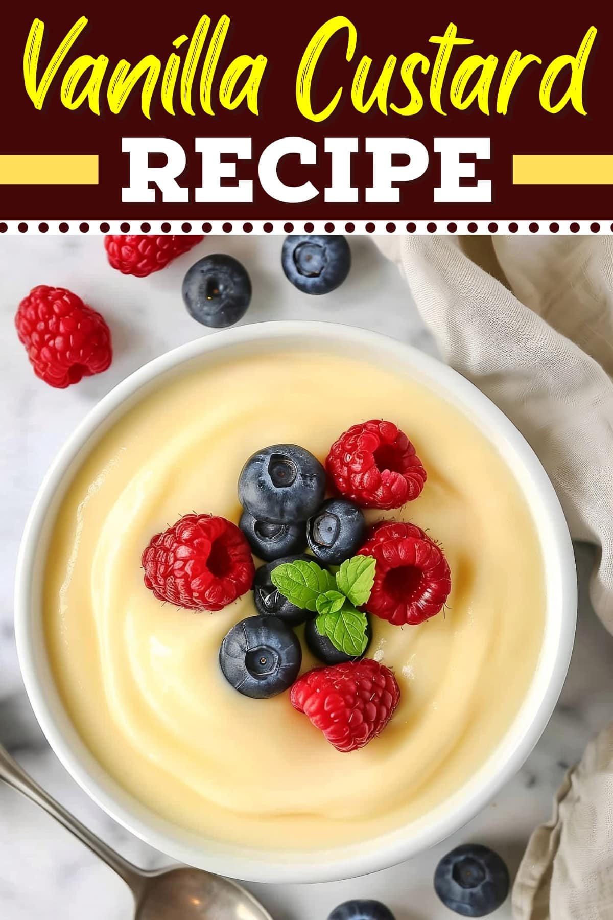 Homemade Vanilla Custard Recipe - Insanely Good