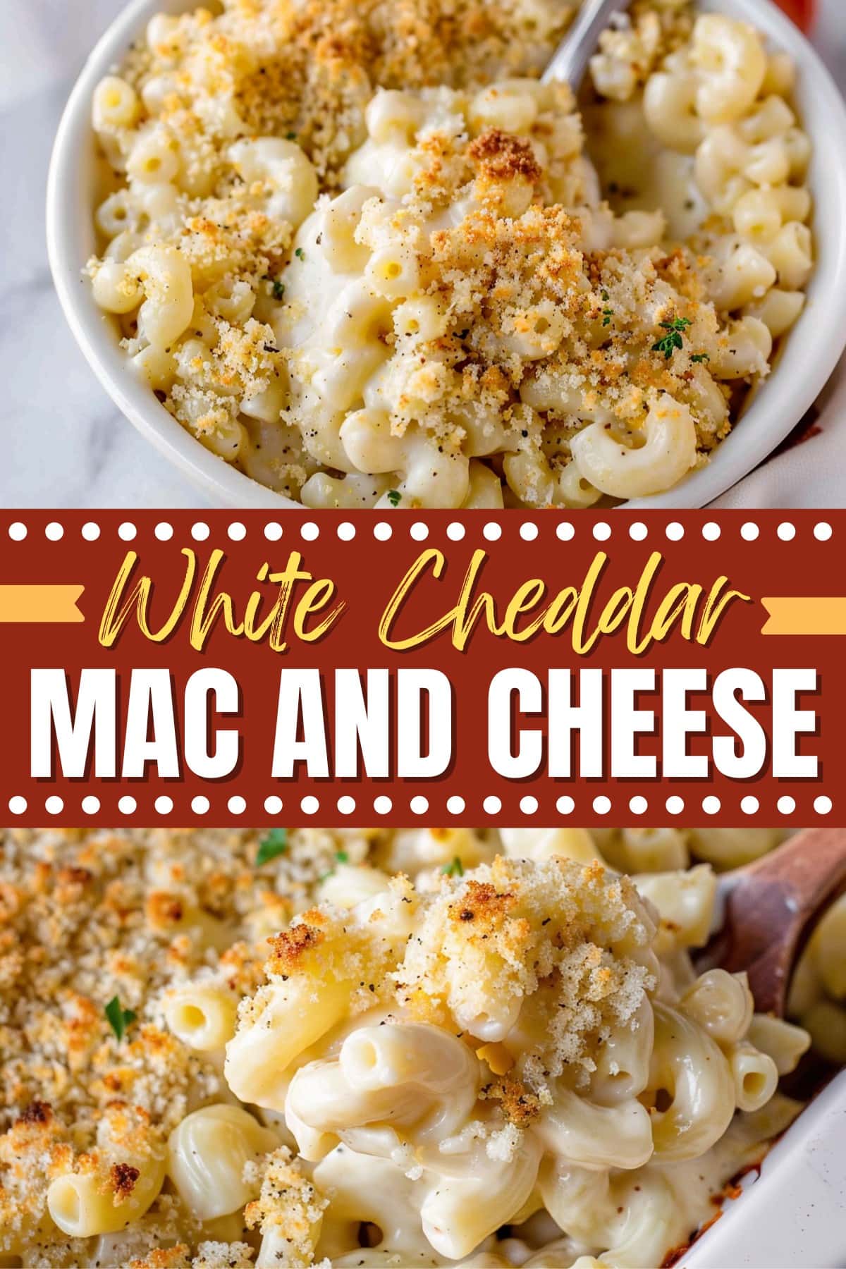 White Cheddar Mac and Cheese - Insanely Good