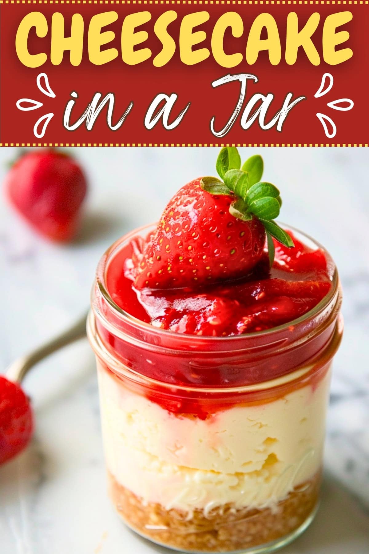 Cheesecake in a Jar - Insanely Good