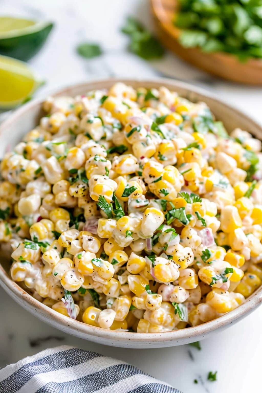 Mexican Street Corn Salad - Insanely Good