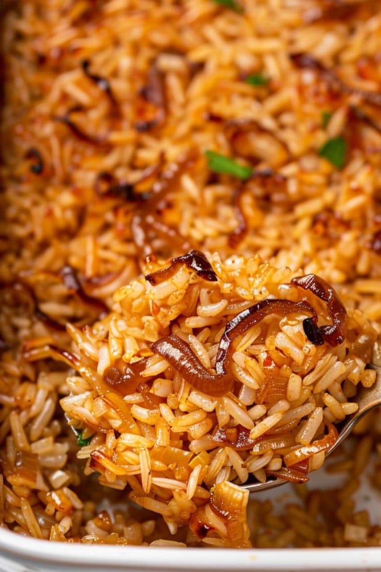 French Onion Rice - Insanely Good