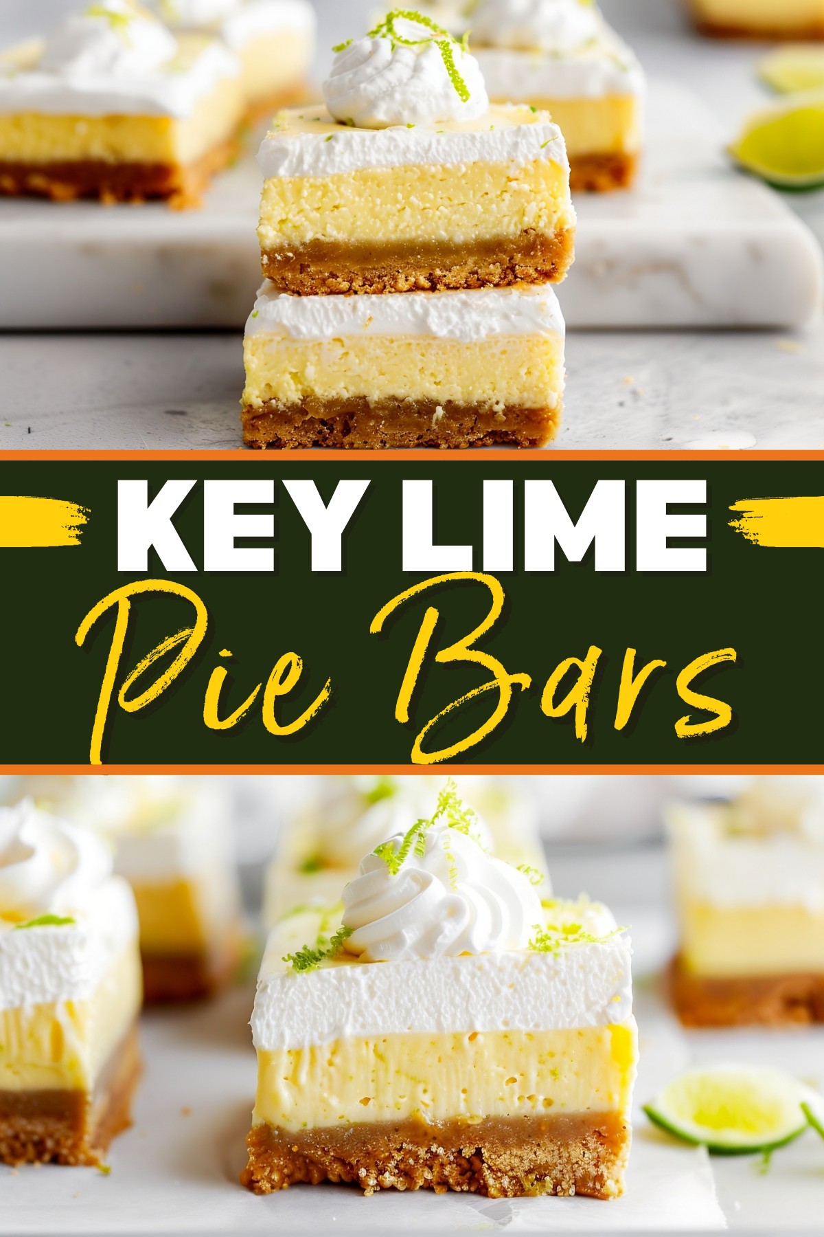 Key Lime Pie Bars - Insanely Good
