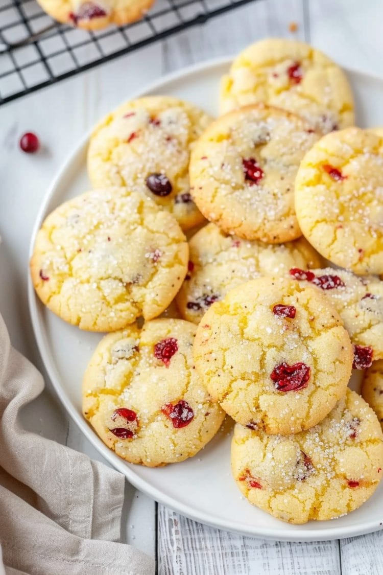Orange Cranberry Cookies - Insanely Good