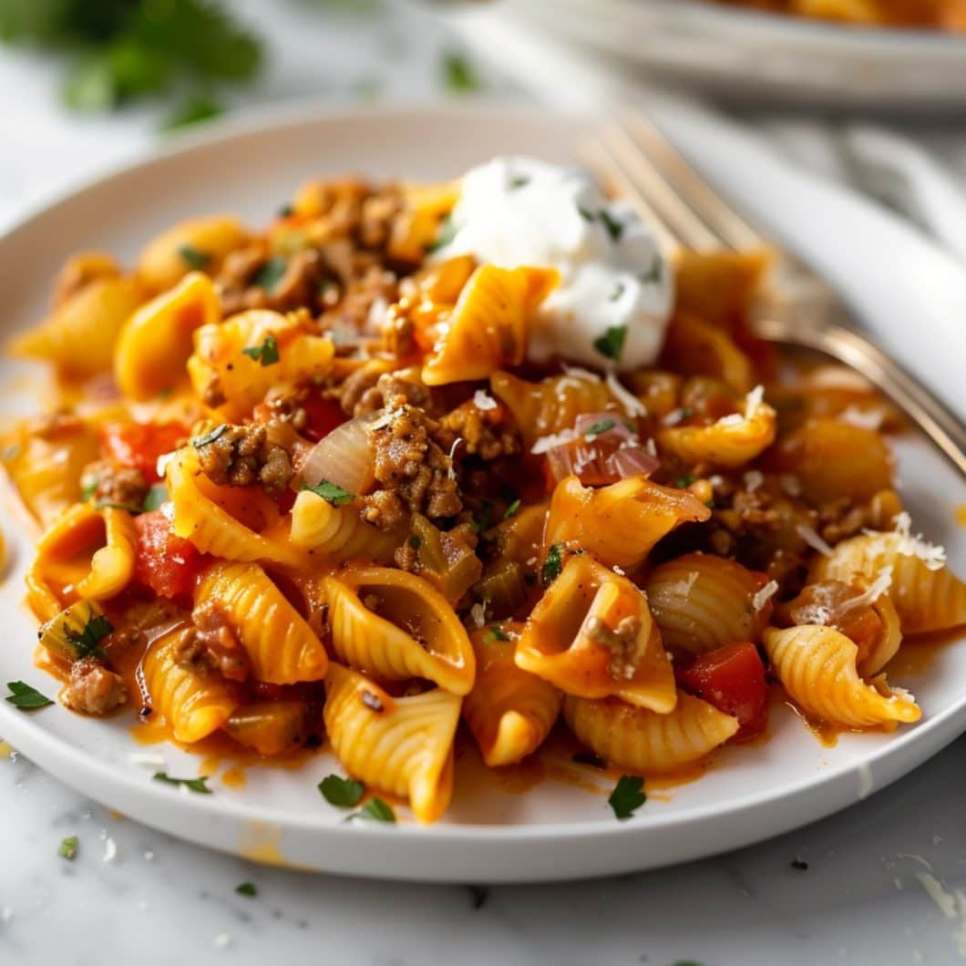 Taco Pasta - Insanely Good
