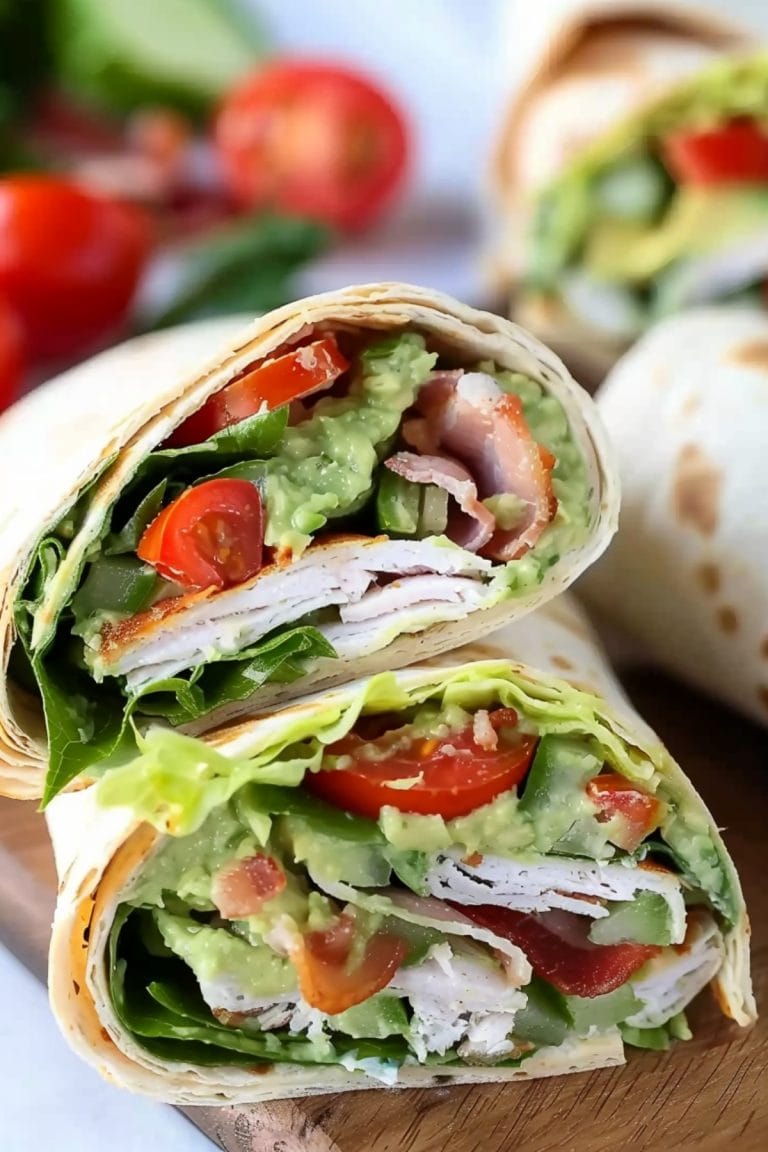 Turkey Avocado Wraps - Insanely Good