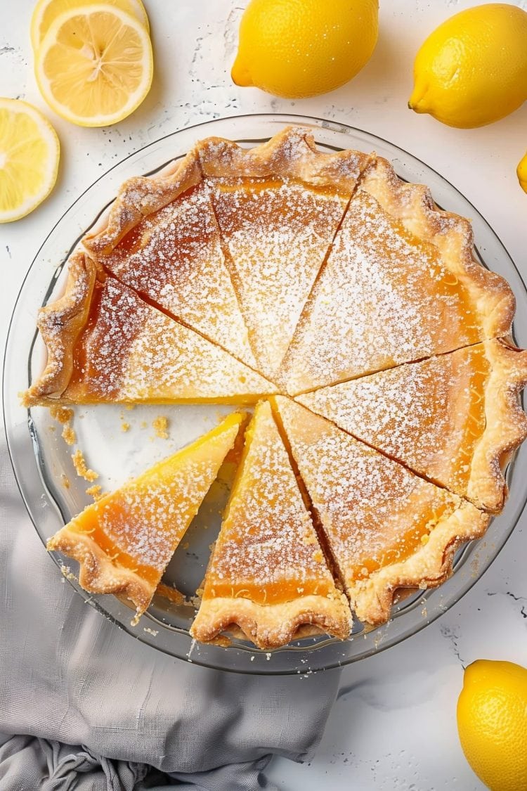 Lemon Chess Pie Recipe - Insanely Good