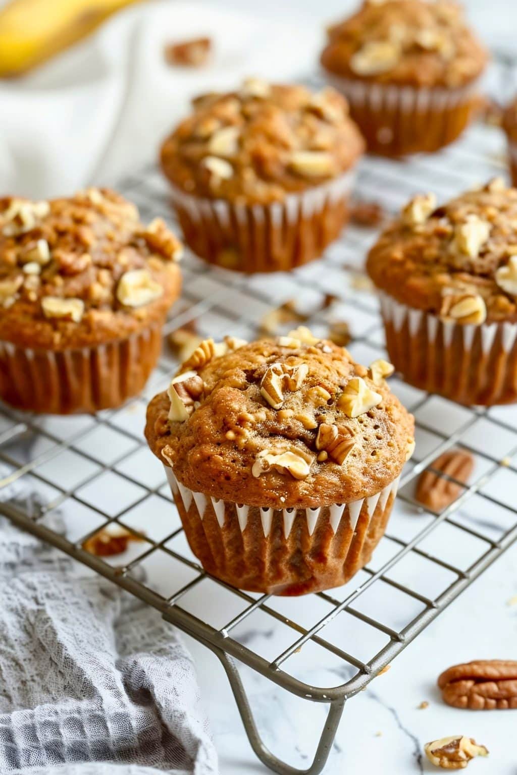 Banana Nut Muffins (Easy Recipe) - Insanely Good