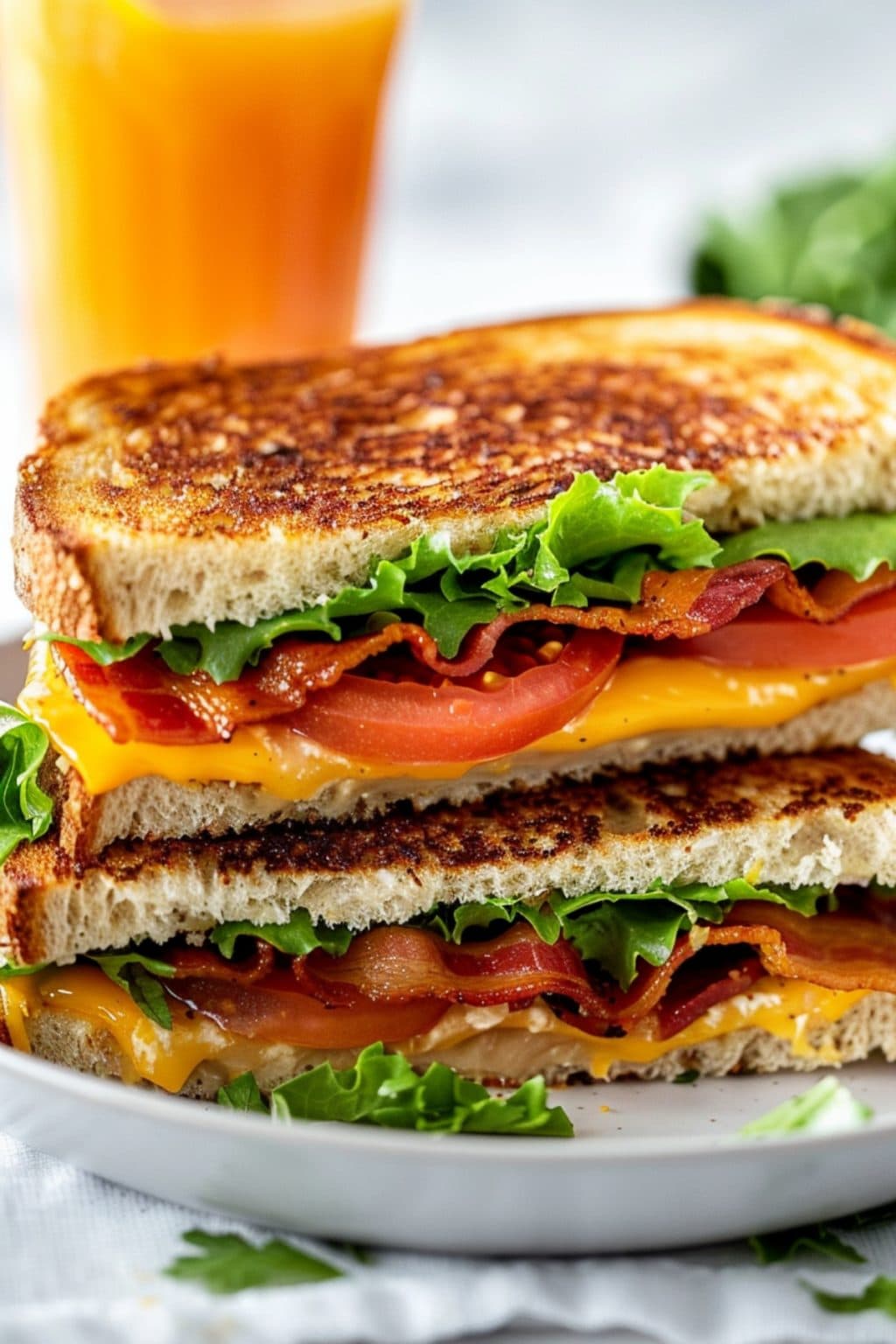 BLT Grilled Cheese Sandwich - Insanely Good