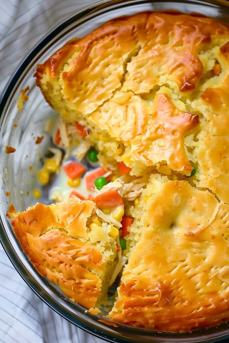 Bisquick Chicken Pot Pie (Easy Recipe) - Insanely Good