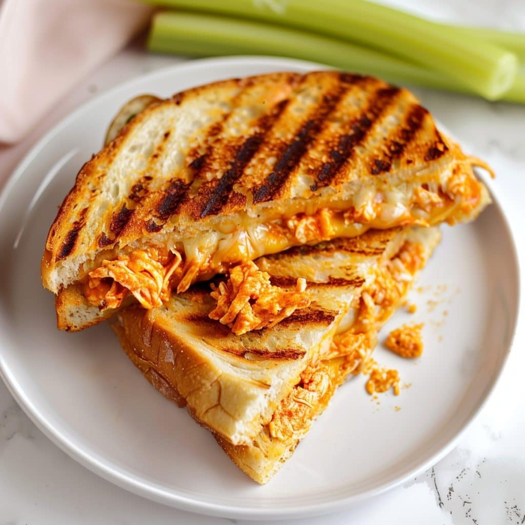 Buffalo Chicken Panini - Insanely Good