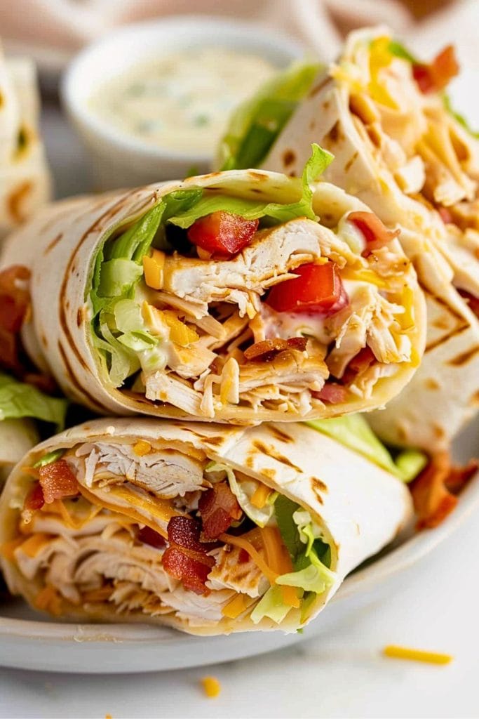 Chicken Bacon Ranch Wrap - Insanely Good