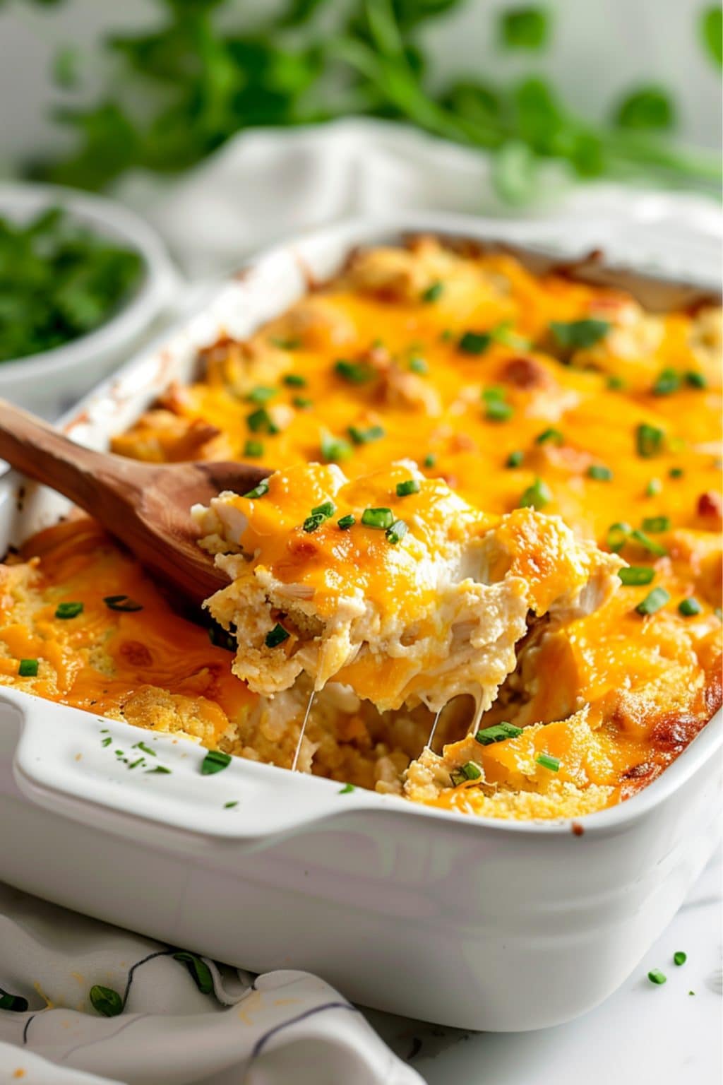 Chicken and Cornbread Casserole - Insanely Good