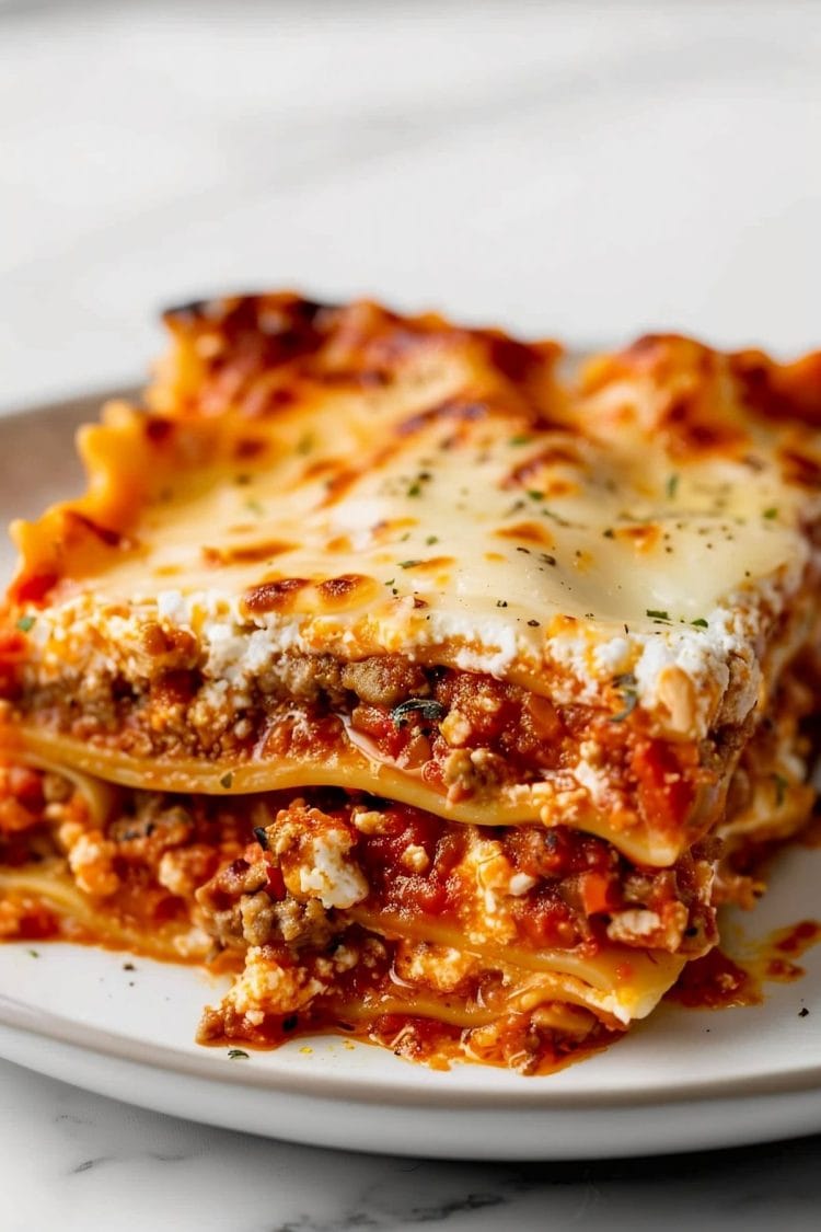 Cottage Cheese Lasagna (Easy Recipe) - Insanely Good
