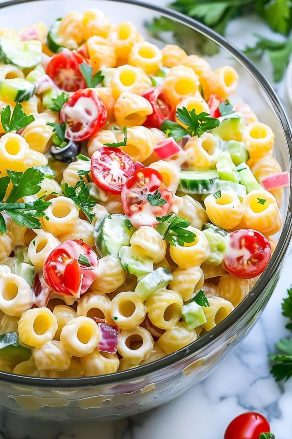 Ditalini Pasta Salad - Insanely Good