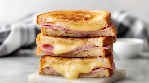 Grilled Ham and Cheese Sandwich - Insanely Good