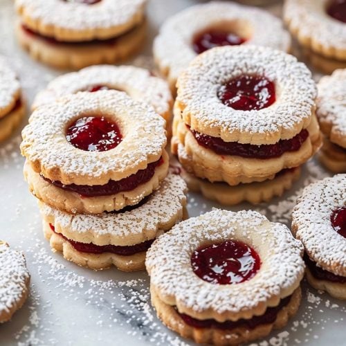 Linzer Cookies (Traditional Recipe) - Insanely Good