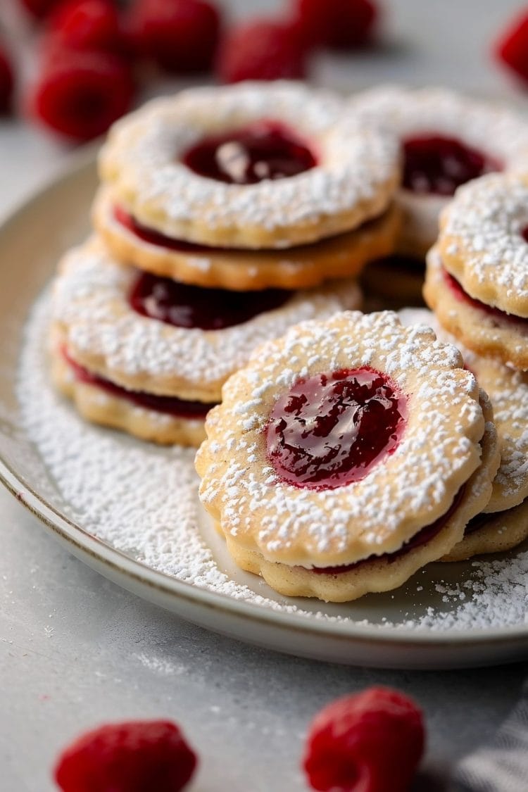 Linzer Cookies (Traditional Recipe) - Insanely Good
