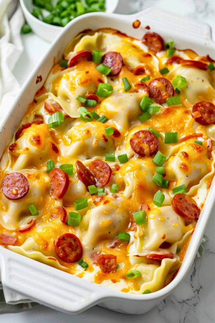 Pierogi Casserole - Insanely Good