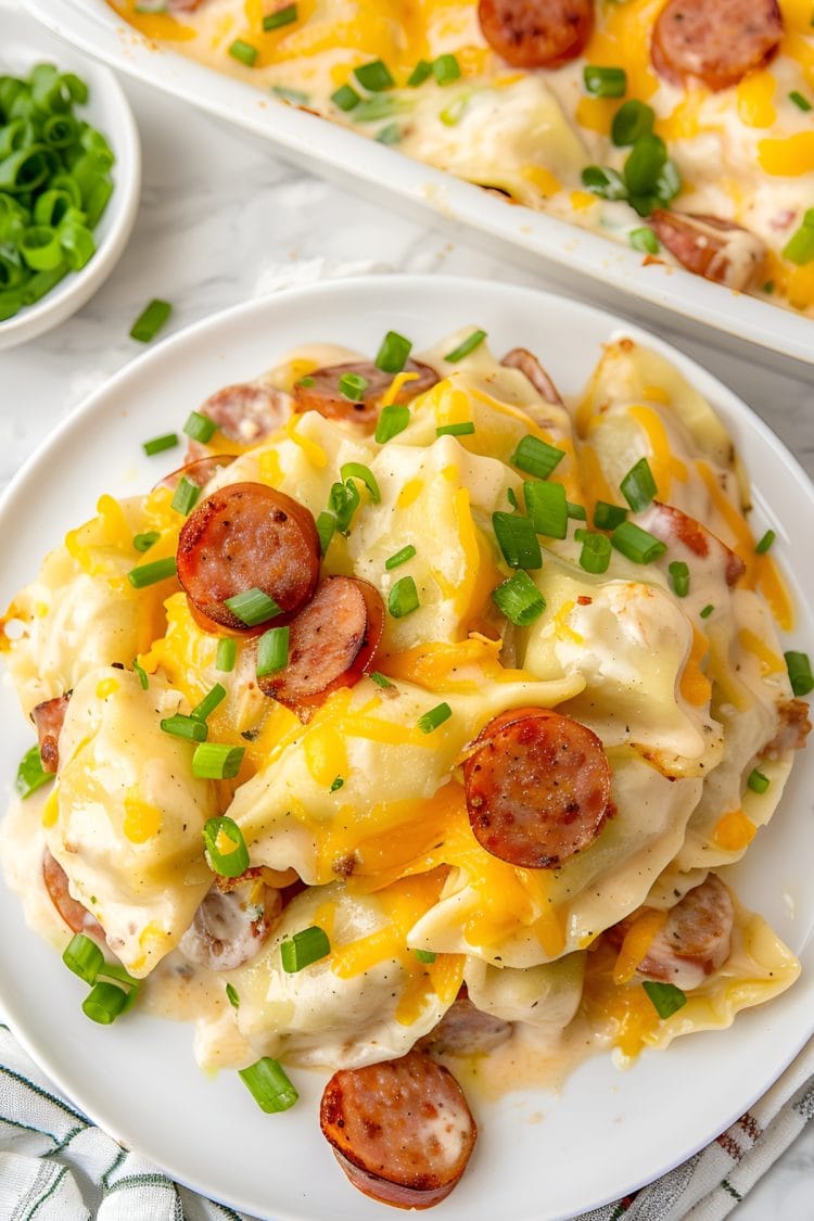 Pierogi Casserole - Insanely Good