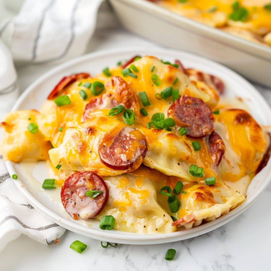 Pierogi Casserole - Insanely Good