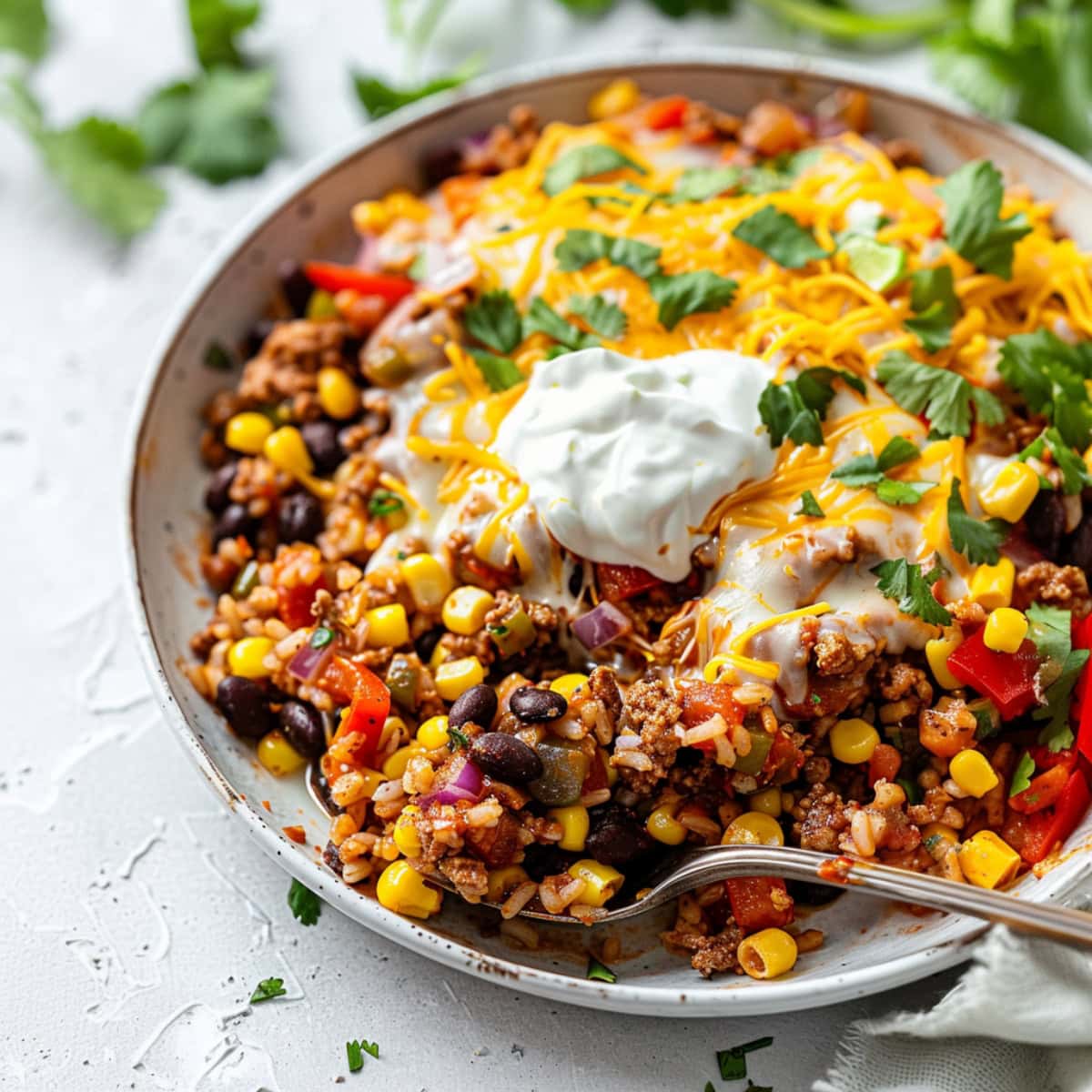 Taco Skillet - Insanely Good