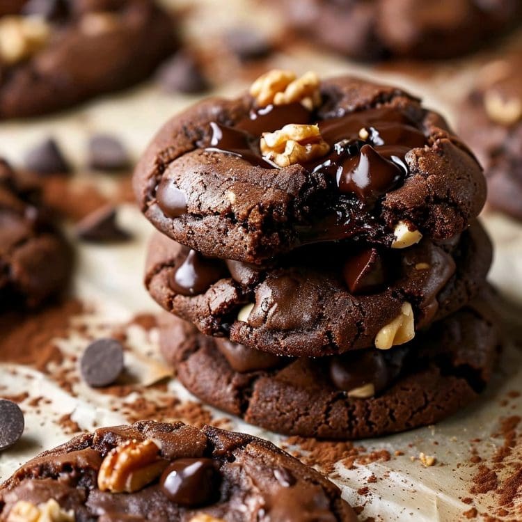 Devil's Food Fudge Cookies (Easiest Recipe) - Insanely Good