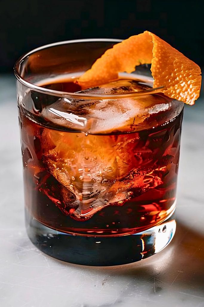 Mezcal Negroni Cocktail Recipe - Insanely Good