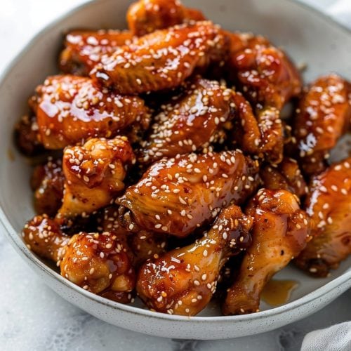 Honey Garlic Chicken Wings - Insanely Good