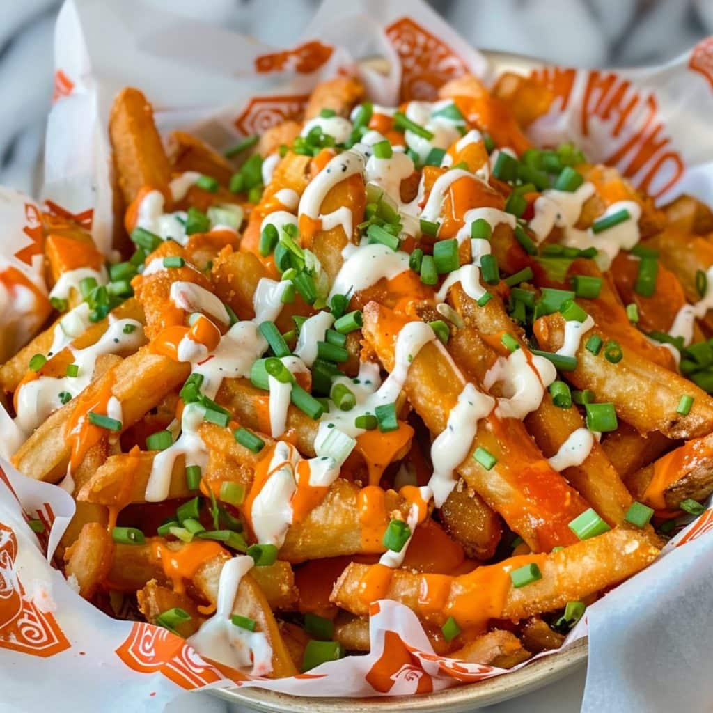 Loaded Buffalo Fries - Insanely Good