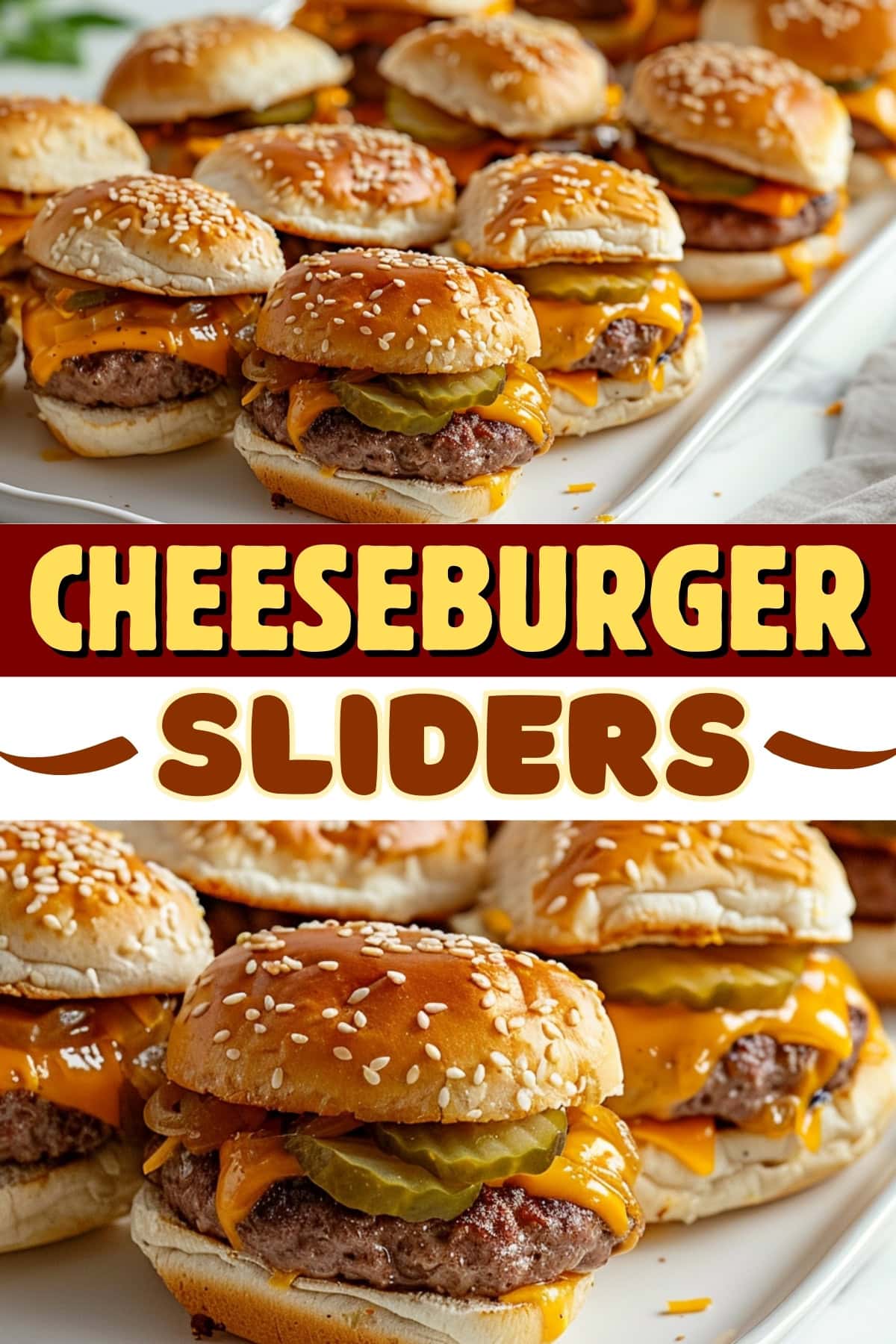 Cheeseburger Sliders - Insanely Good