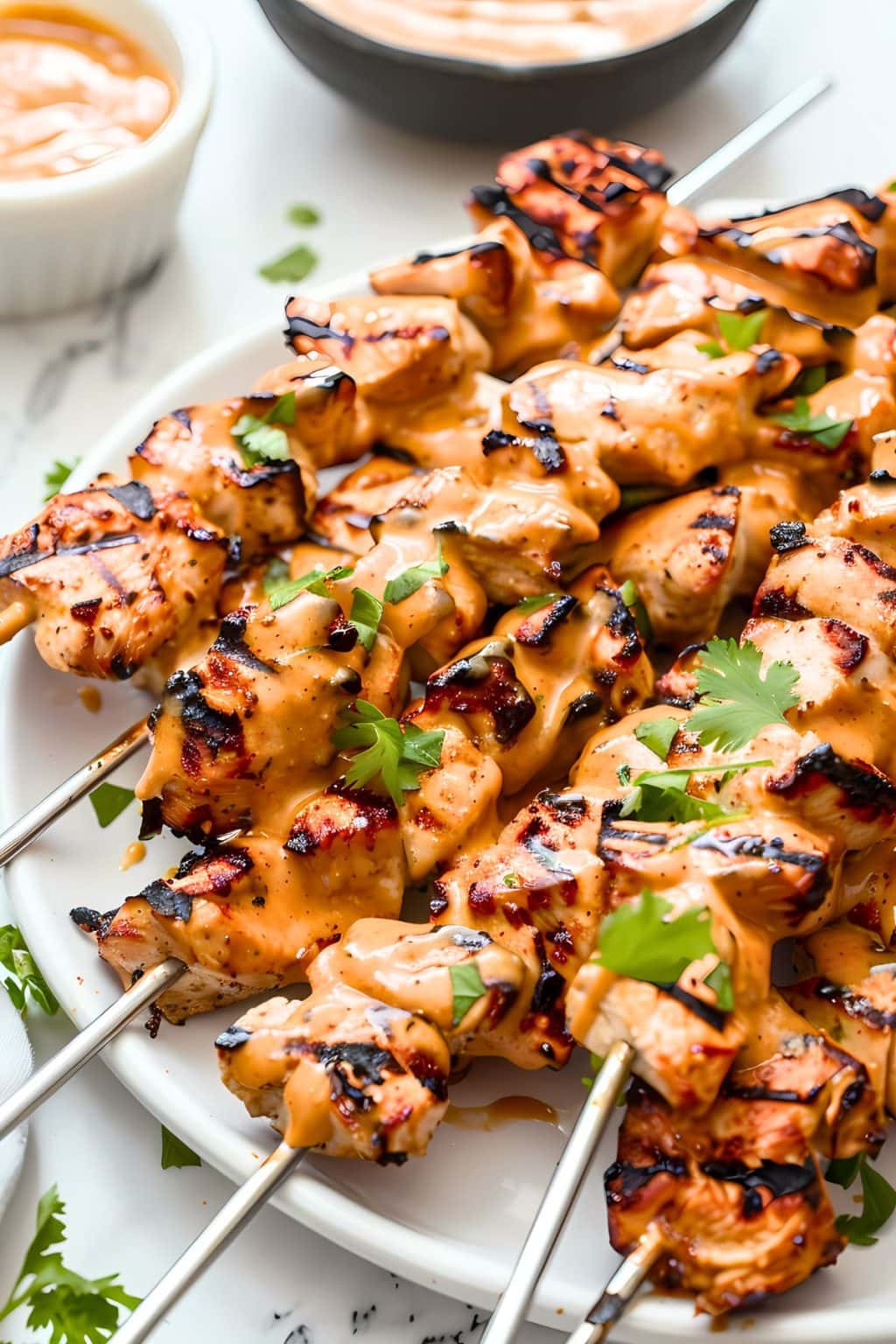 Chicken Satay with Peanut Sauce - Insanely Good