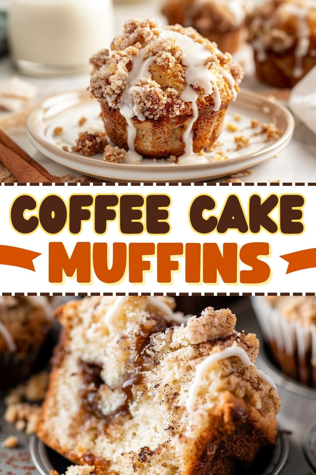 Coffee Cake Muffins - Insanely Good