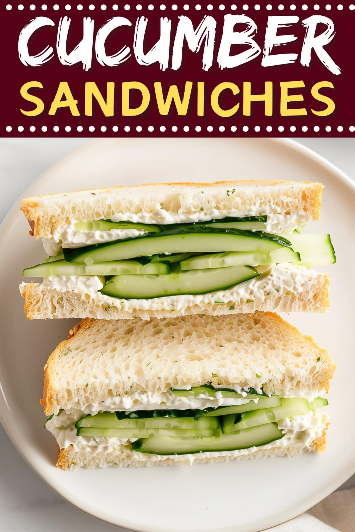 Cucumber Sandwiches - Insanely Good