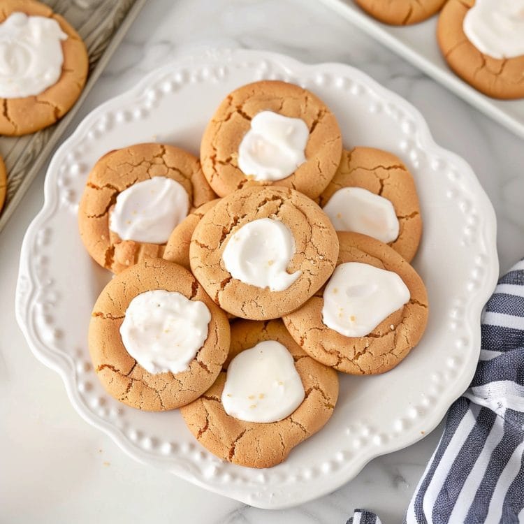 Fluffernutter Cookies - Insanely Good
