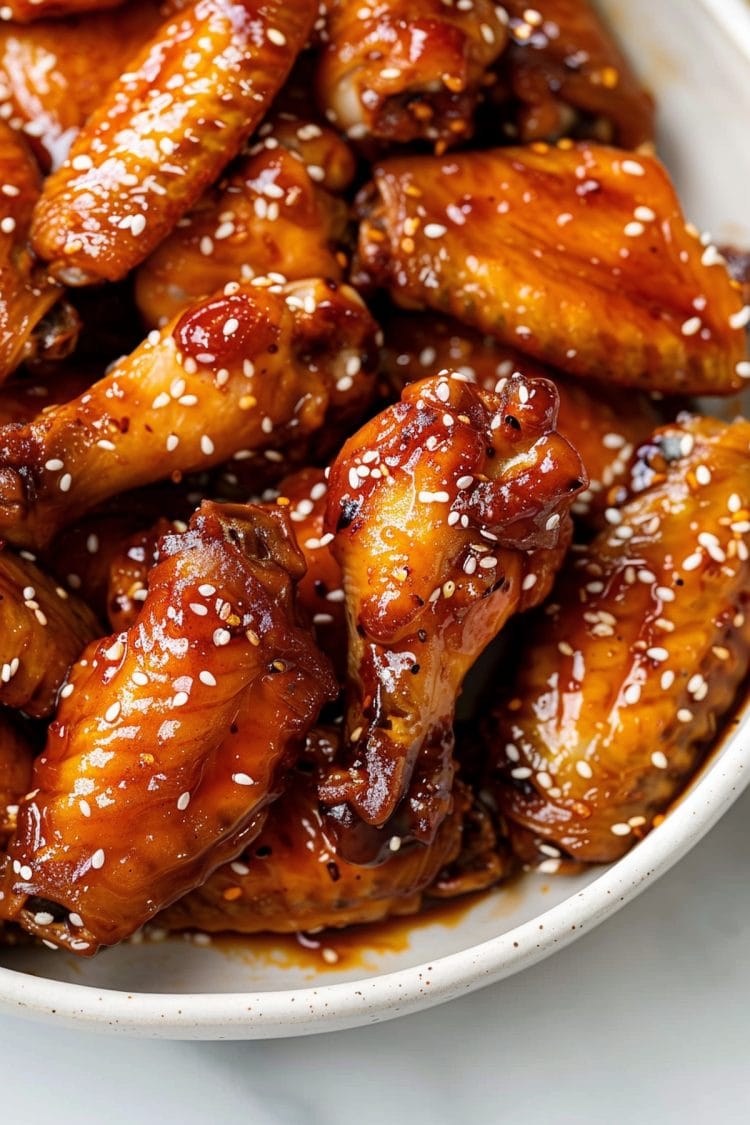 Honey Garlic Chicken Wings - Insanely Good