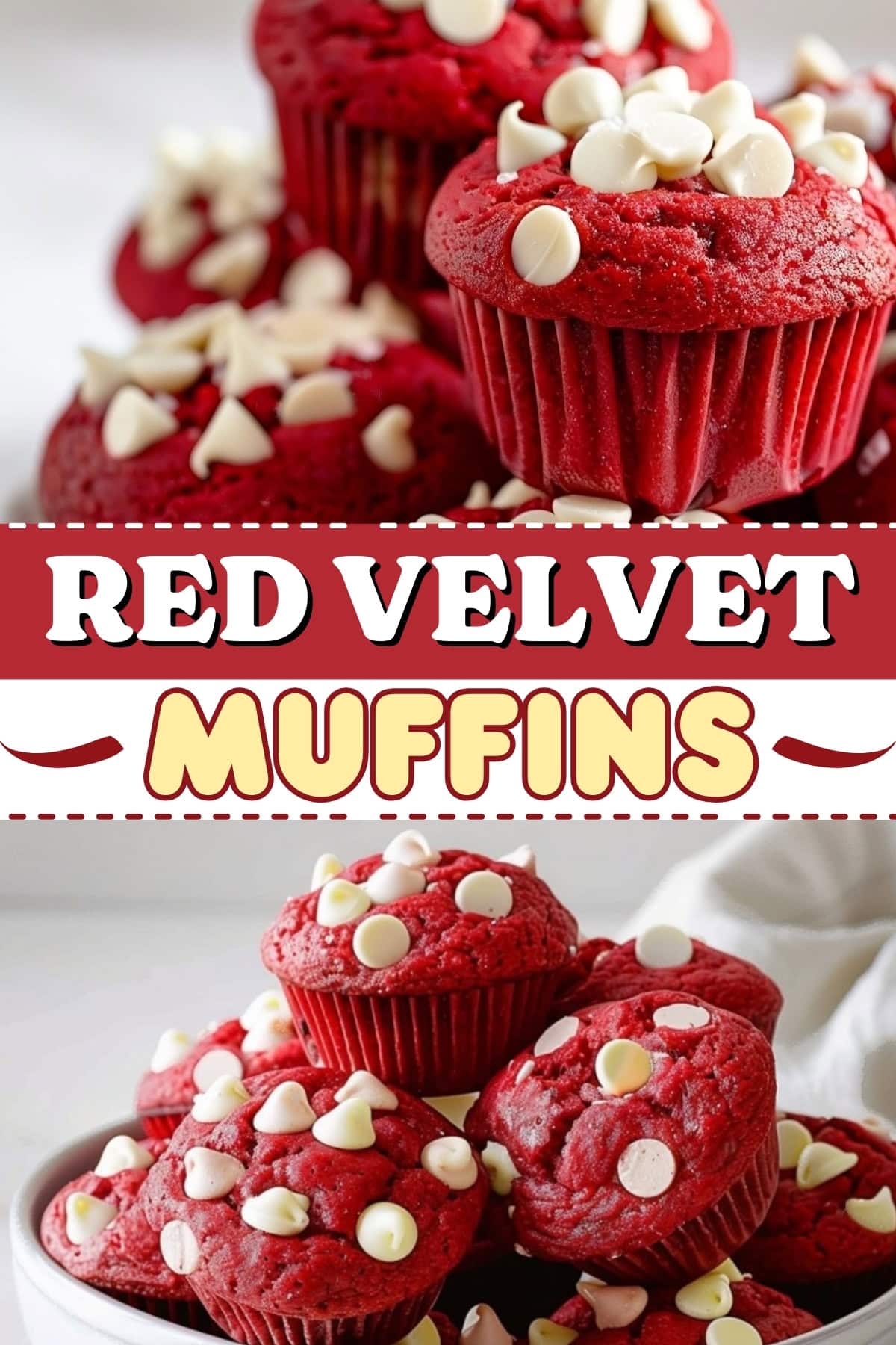 Red Velvet Muffins - Insanely Good