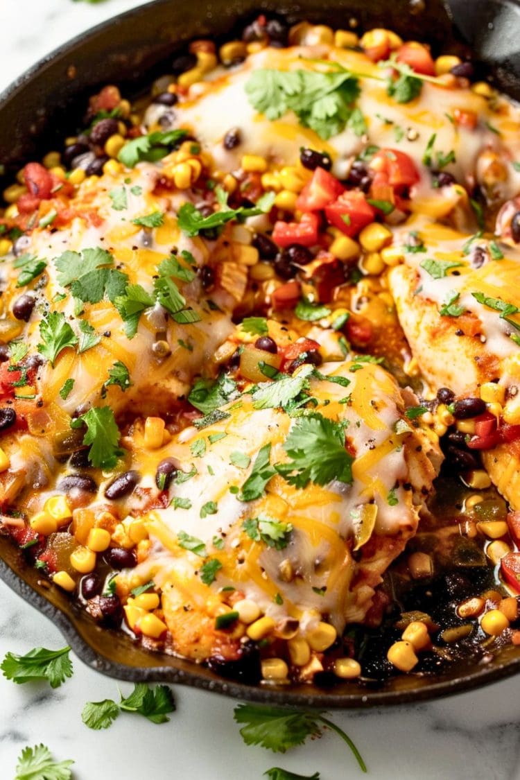 Santa Fe Chicken Skillet - Insanely Good