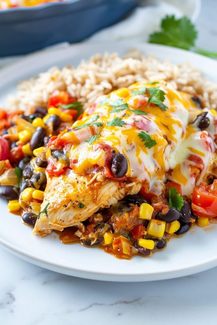 Santa Fe Chicken Skillet - Insanely Good