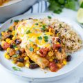 Santa Fe Chicken Skillet - Insanely Good