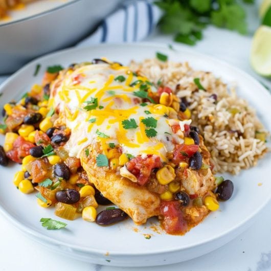 Santa Fe Chicken Skillet - Insanely Good