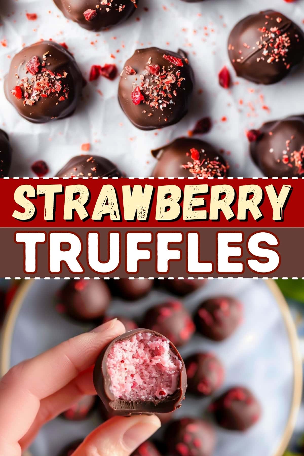 Strawberry Truffles - Insanely Good
