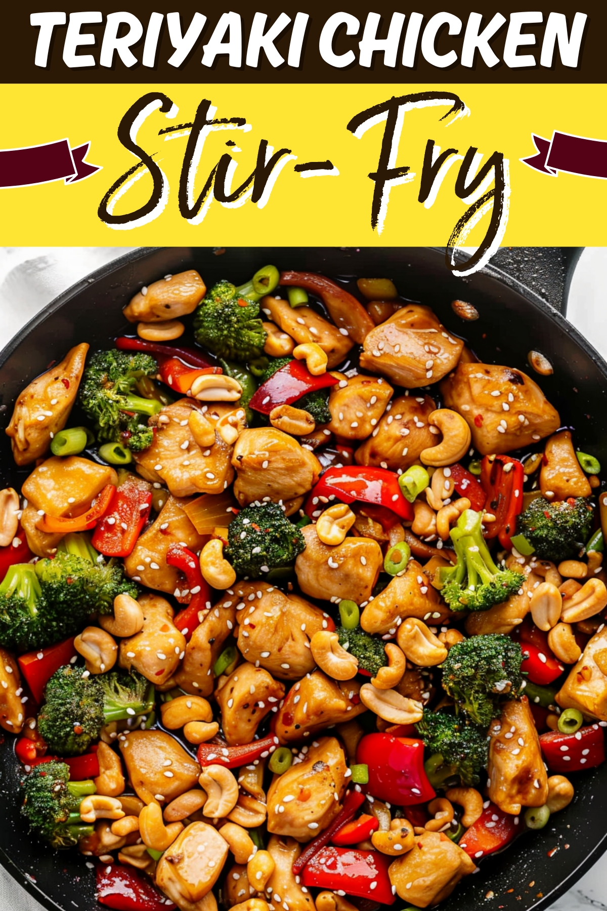 Teriyaki Chicken Stir-Fry - Insanely Good