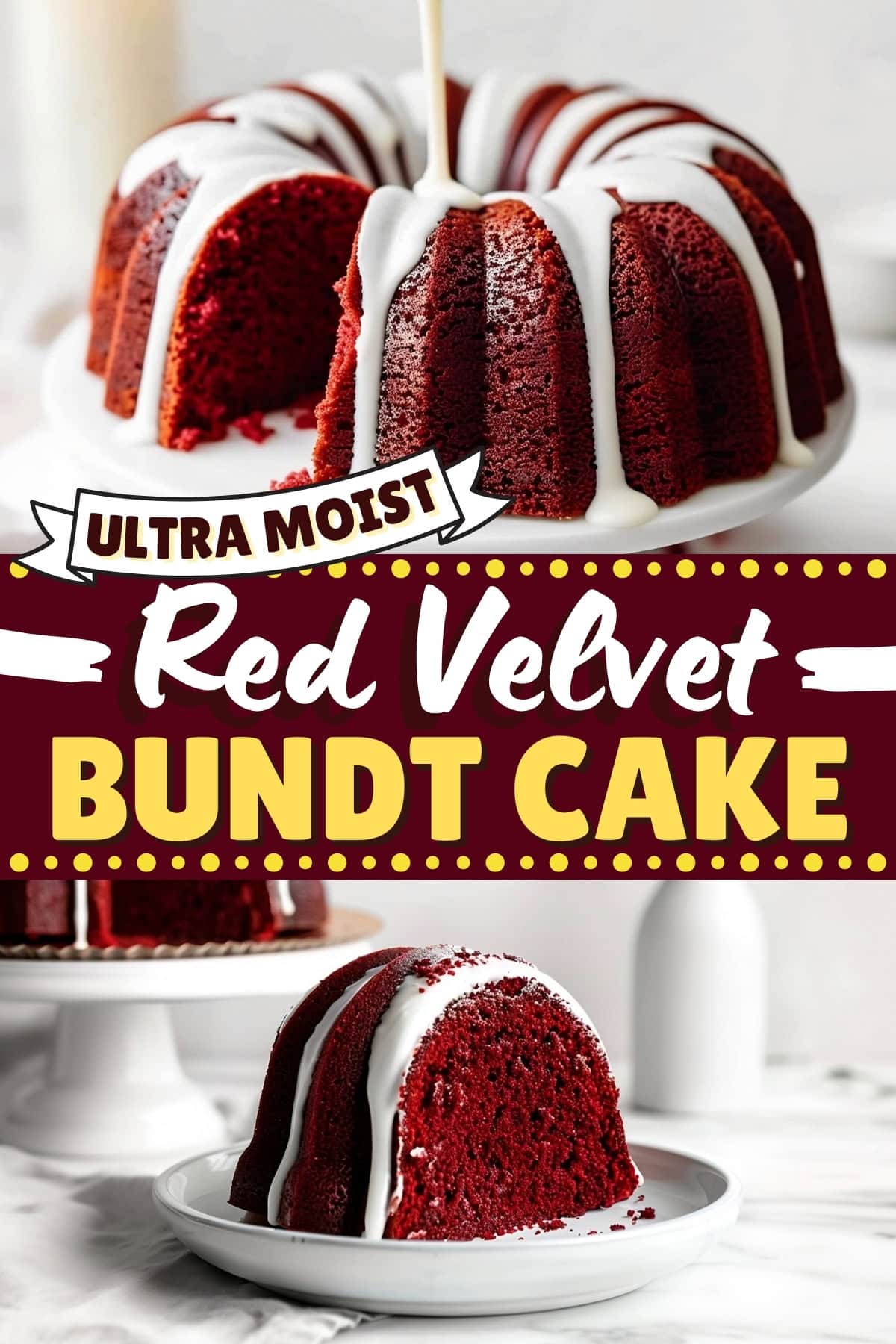 Red Velvet Bundt Cake - Insanely Good