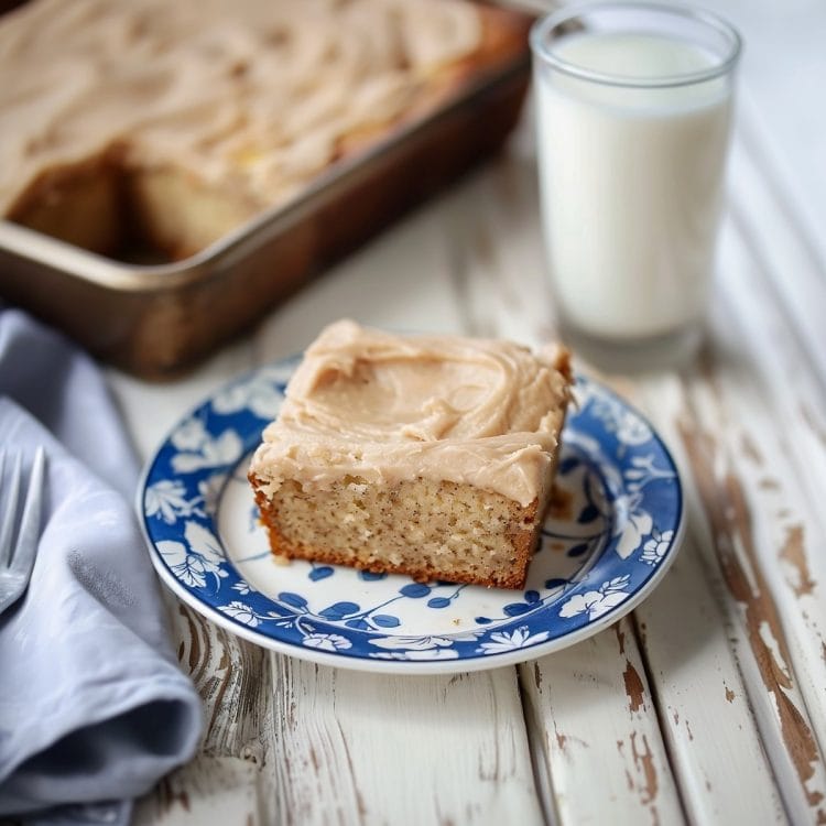 Banana Bread Bars with Brown Butter Frosting - Insanely Good