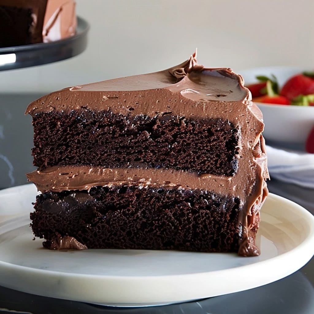 Chocolate Mayonnaise Cake - Insanely Good