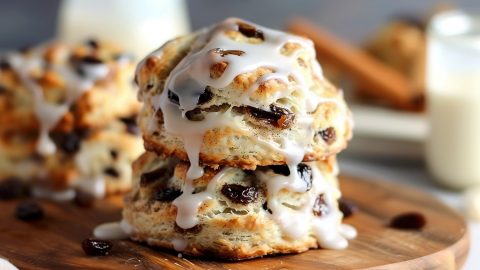 Cinnamon Raisin Biscuits - Insanely Good