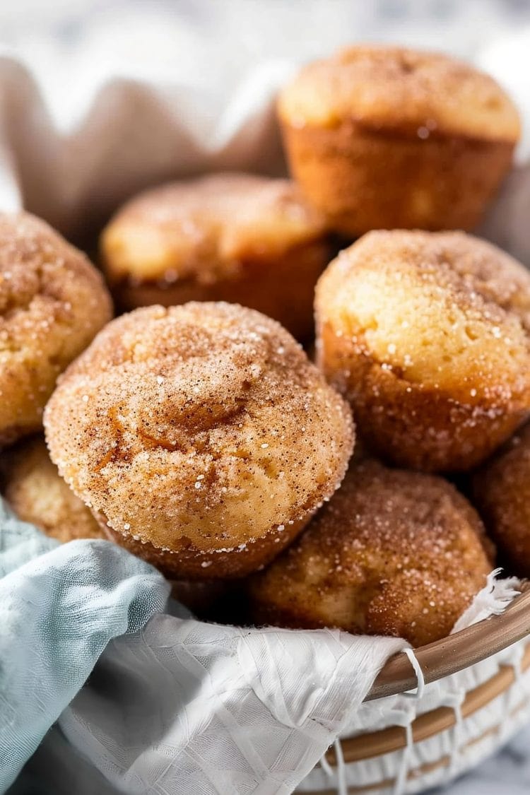 Cinnamon Sugar Donut Muffins - Insanely Good