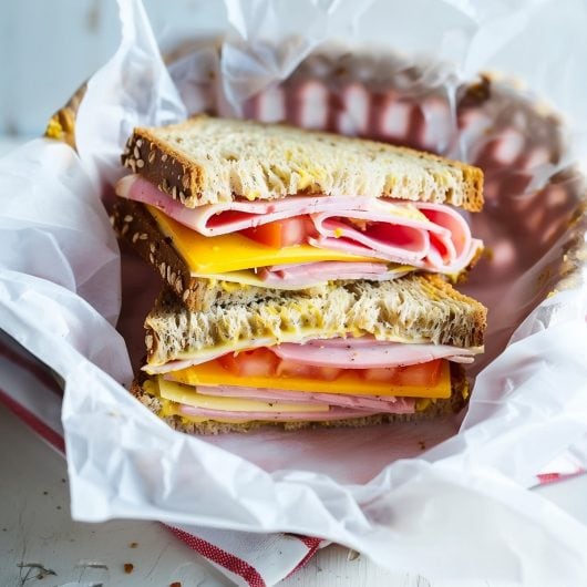 Ham and Cheese Sandwich - Insanely Good