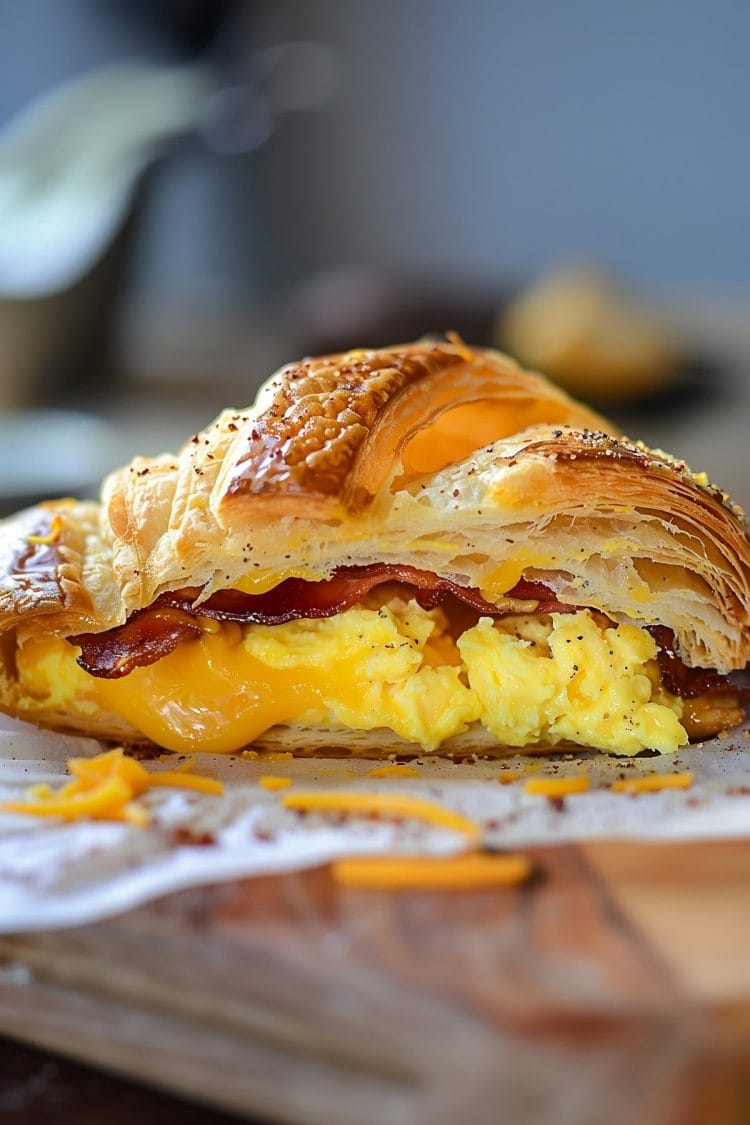 Bacon Egg and Cheese Croissant - Insanely Good